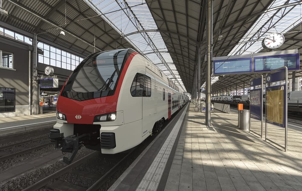 Electrical double-decker multiple unit SBB IR-KISS | Stadler