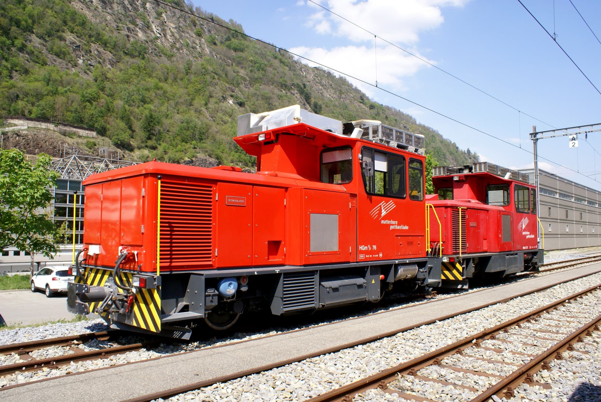 Rack-and-Pinion and adhesion diesel locomotive | Stadler