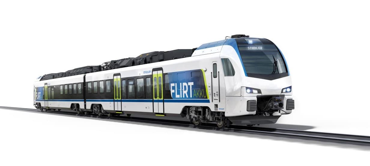 FLIRT Akku batterie-elektrischer Triebzug | Stadler