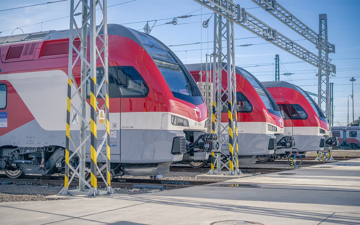 Stadler expands its presence in Slovakia with new KISS trains