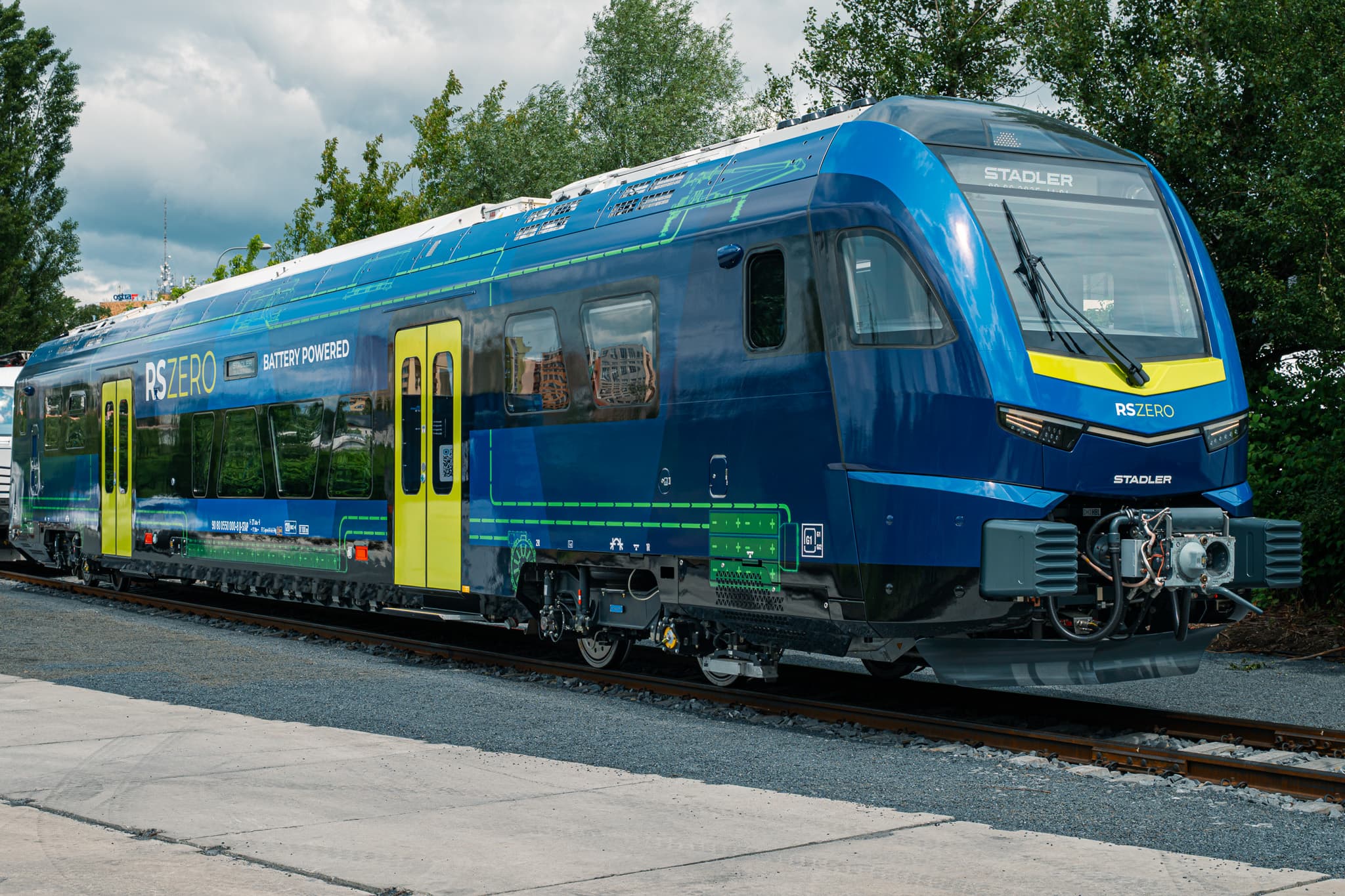 Stadler unveils the RS ZERO in the Czech Republic: paving the way for zero emission rail transport